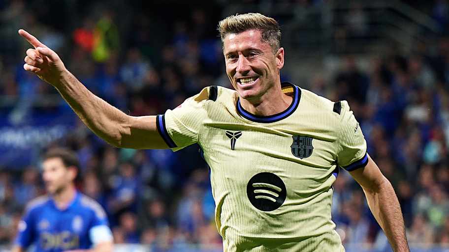 Barcelona Player Ratings vs. Real Oviedo: Lewandowski Ignites 3–1 ...