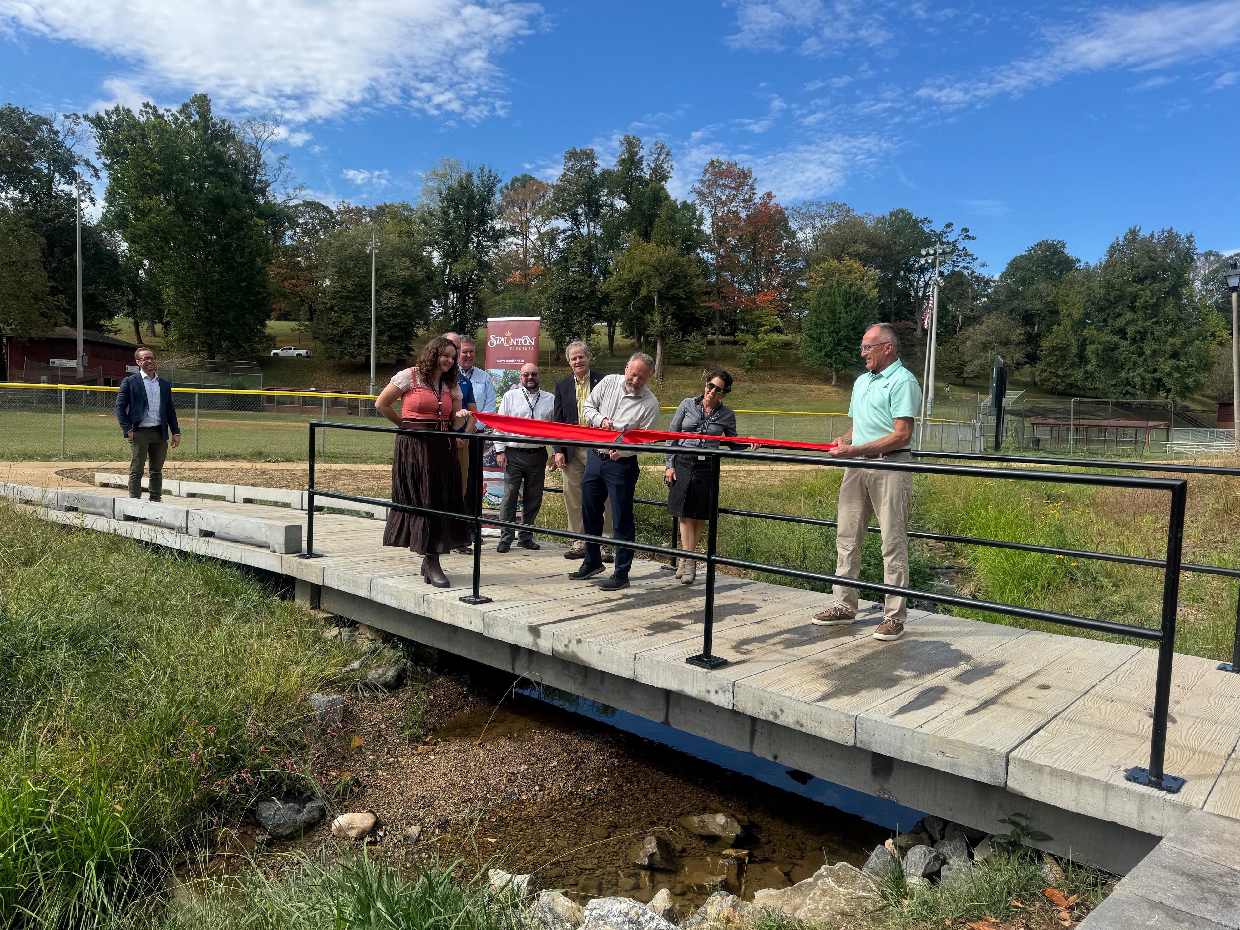 City of Staunton completes Gypsy Hill Park stream restoration project