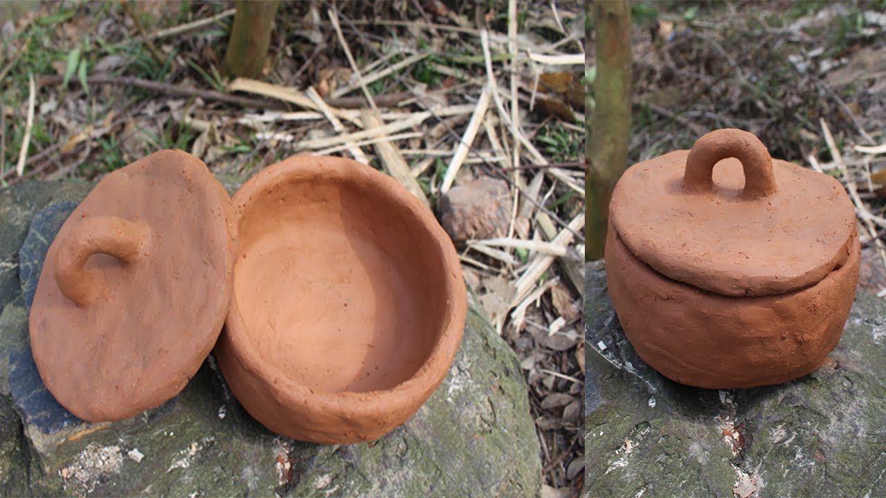 Primitive pottery: nature's artistry