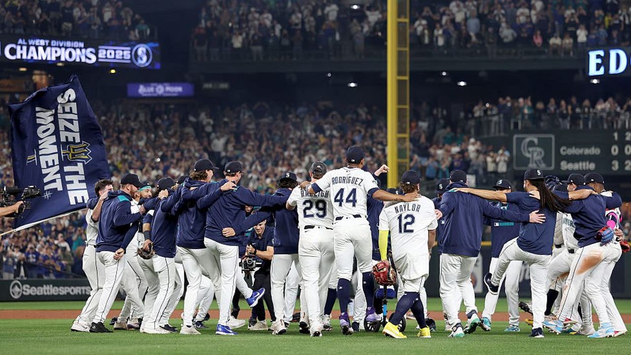 Seattle Mariners clinch a first-round bye into AL Division Series