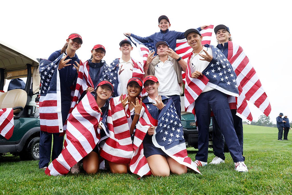 It was a girls day out as the U.S. wins the Junior Ryder Cup over ...