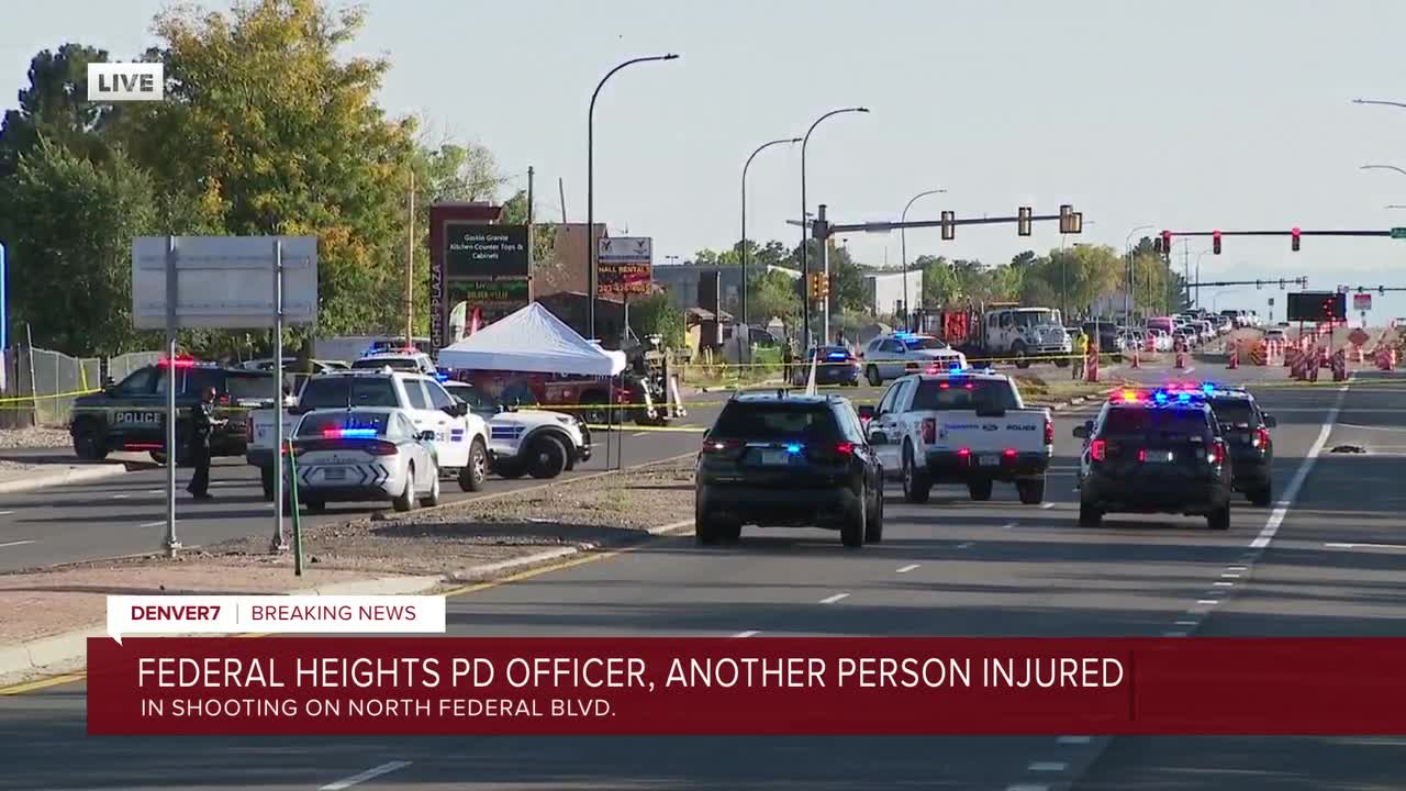 Federal Heights PD officer, another person injured during incident Thursday