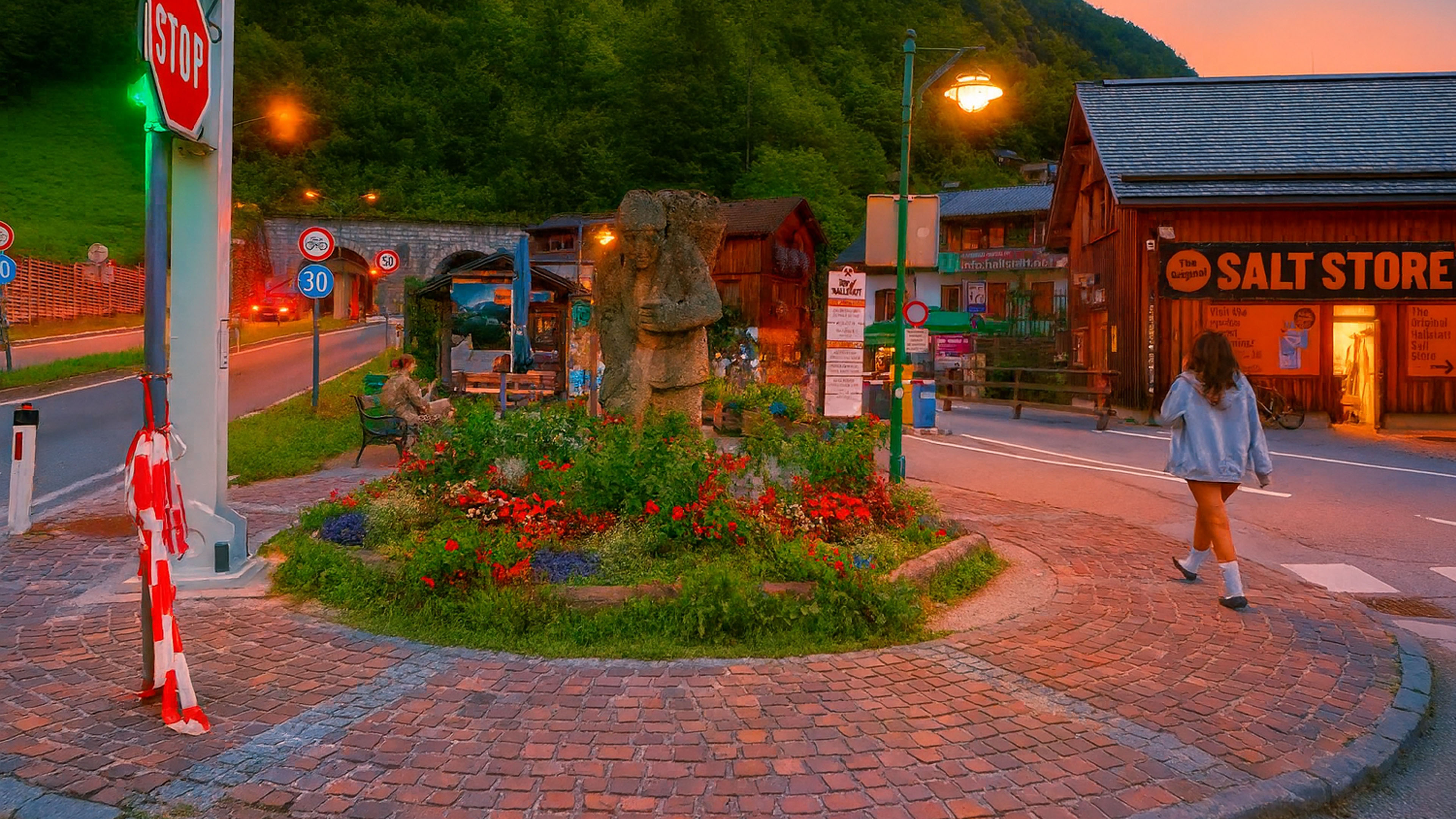 A Fairytale Evening in Hallstatt, Austria’s Lakeside Village (4K)