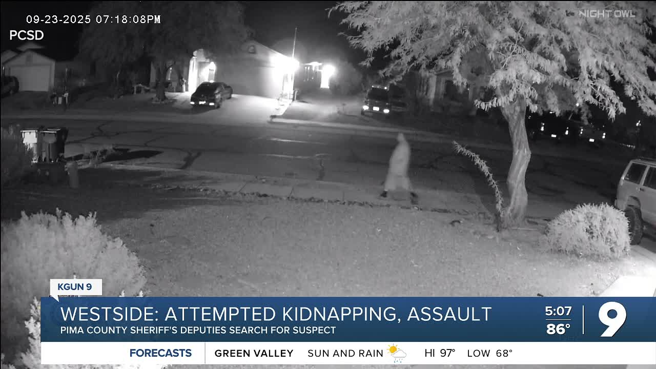 Pima County Sheriff's Department looking for suspect in alleged kidnapping