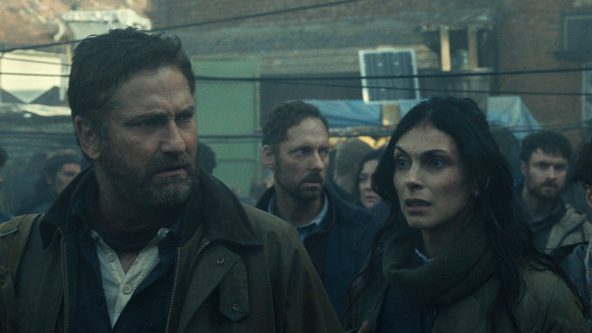WATCH: Gerard Butler and Morena Baccarin fight for their family in ...