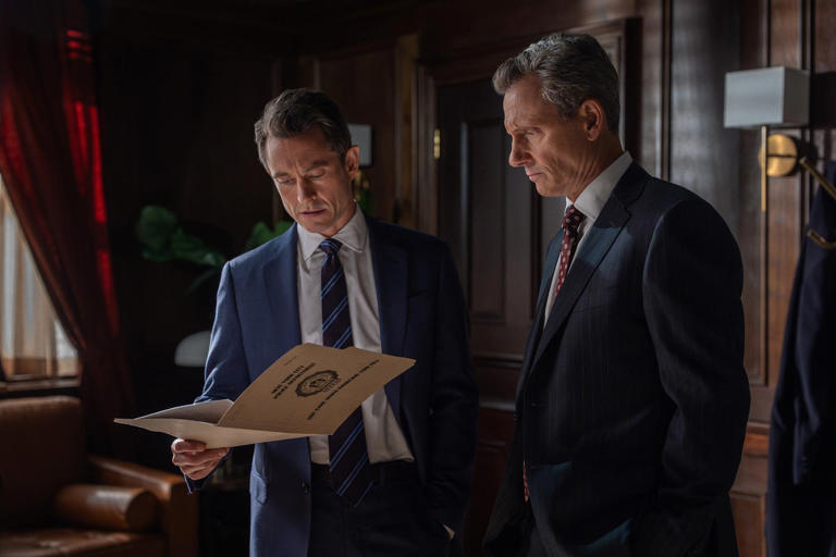 'Law & Order' Stars Tony Goldwyn, Hugh Dancy and Odelya Halevi React to ...