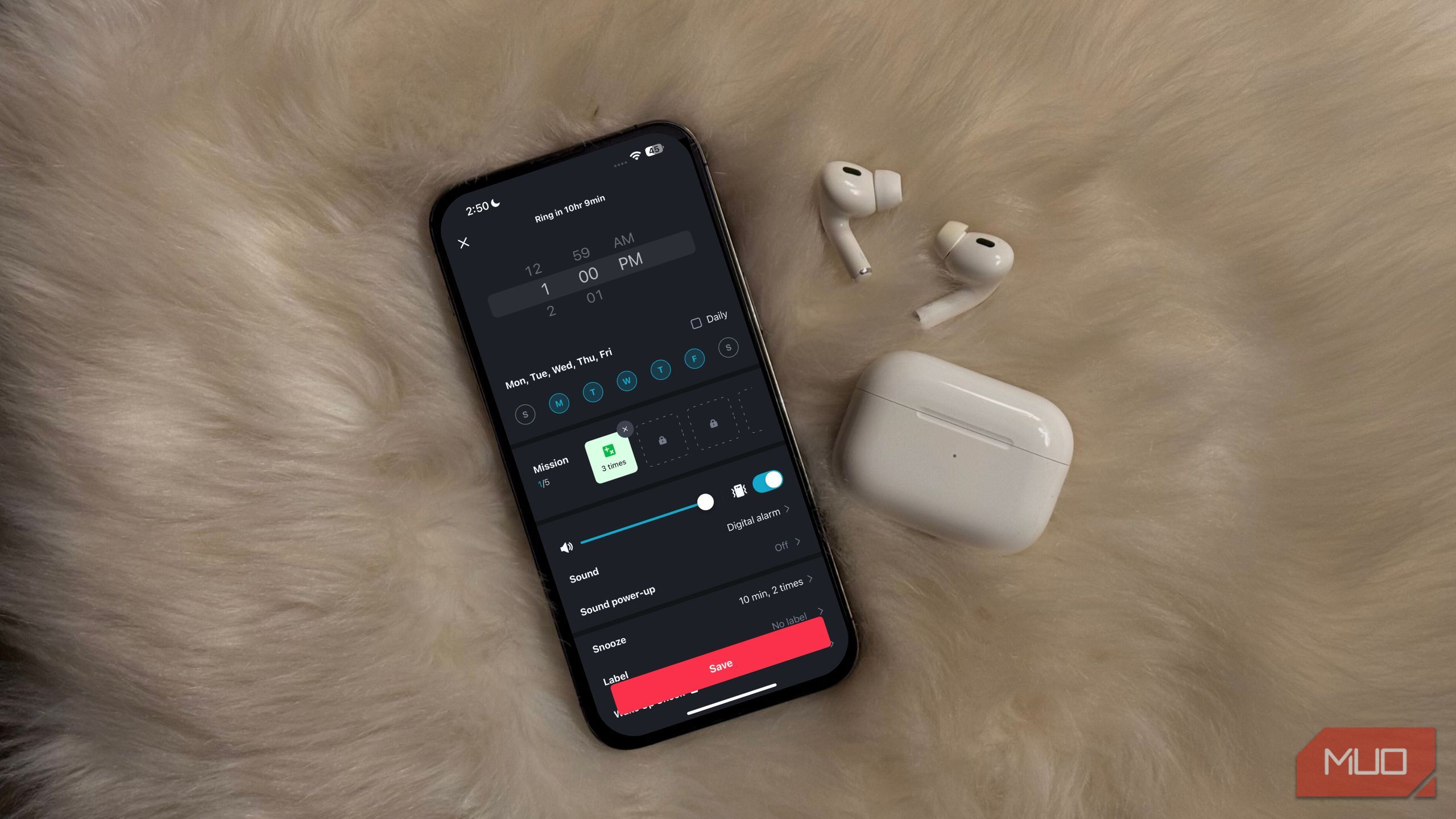 This alarm app guarantees that I wake up on time