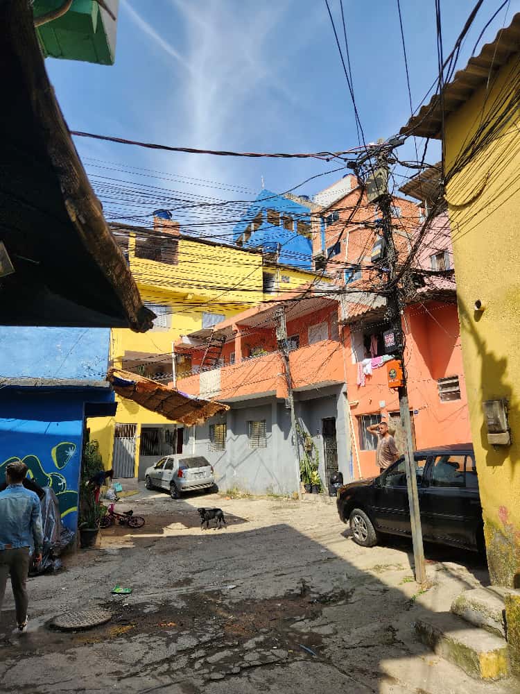 The favela couriers who put their community on the map in Brazil