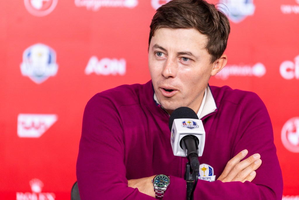 There’s everything at stake for Matt Fitzpatrick at Ryder Cup