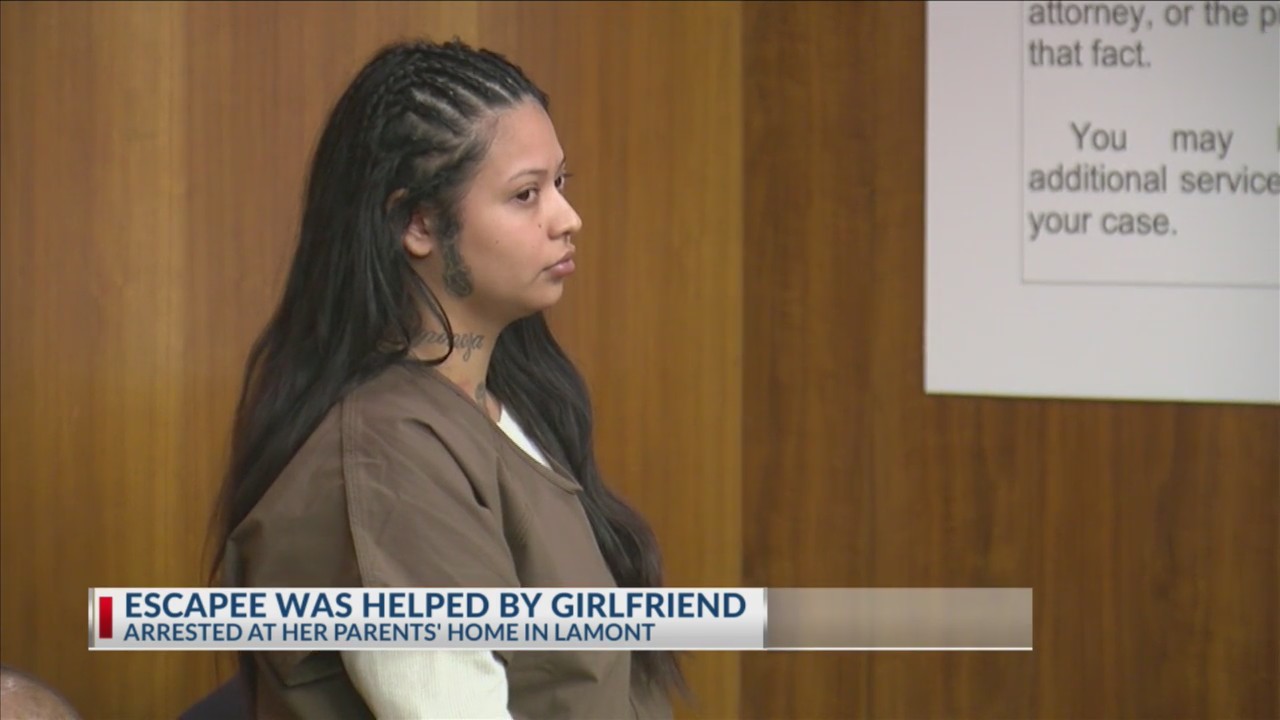 Escapee was helped by girlfriend, arrested at her parents' home in ...