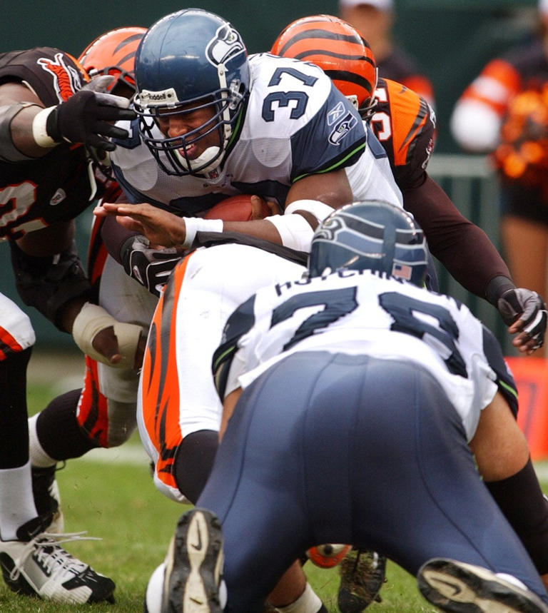 Seattle Seahawks legend Shaun Alexander through the years