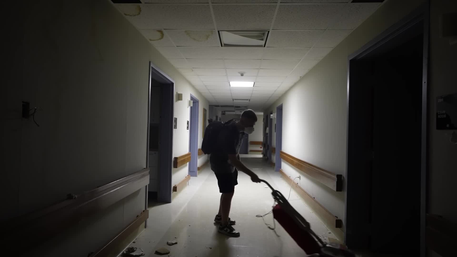 Inside a real abandoned hospital that feels like Silent Hill