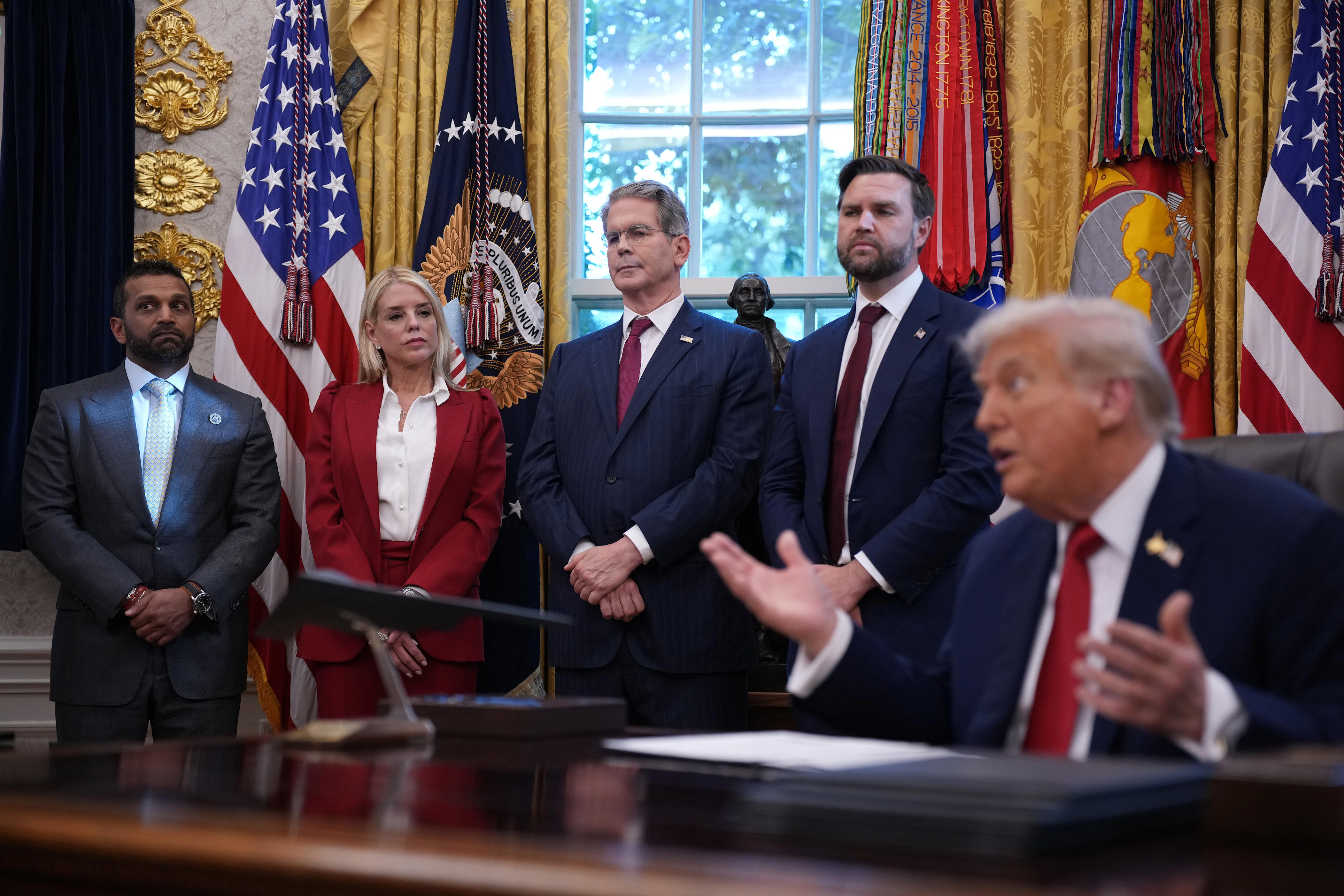 Trump signs memorandum targeting 'left-wing terrorism'