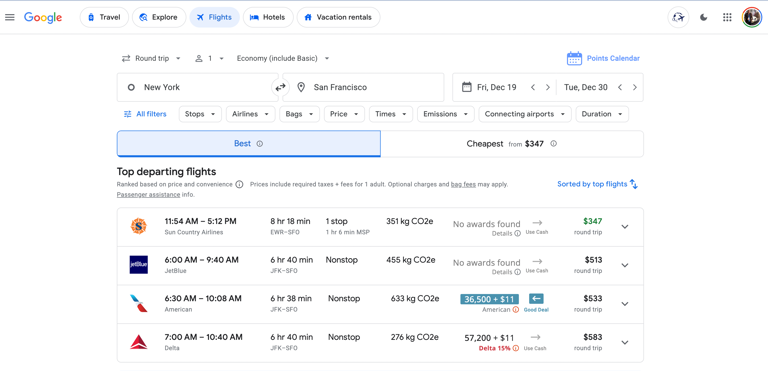 The best time to book flights for the cheapest airfare for the holidays