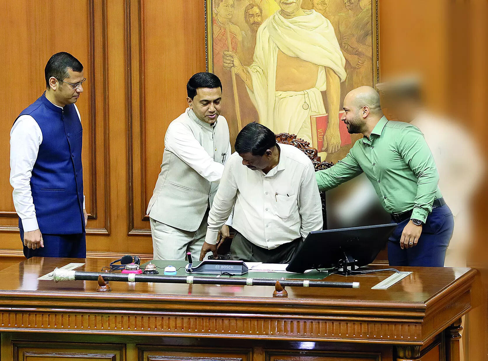 Will resolve public issues as per rule book, says Gaonkar