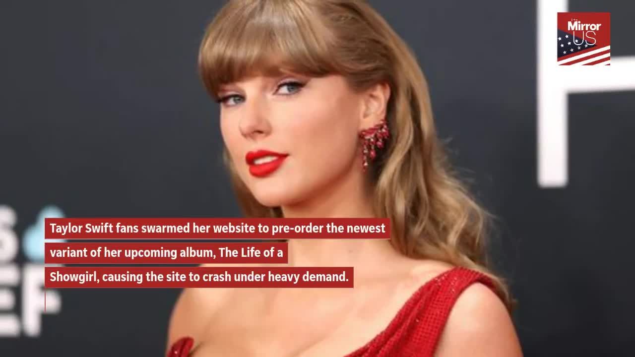 Taylor Swift Album Variant Crash Sparks Fan Frenzy