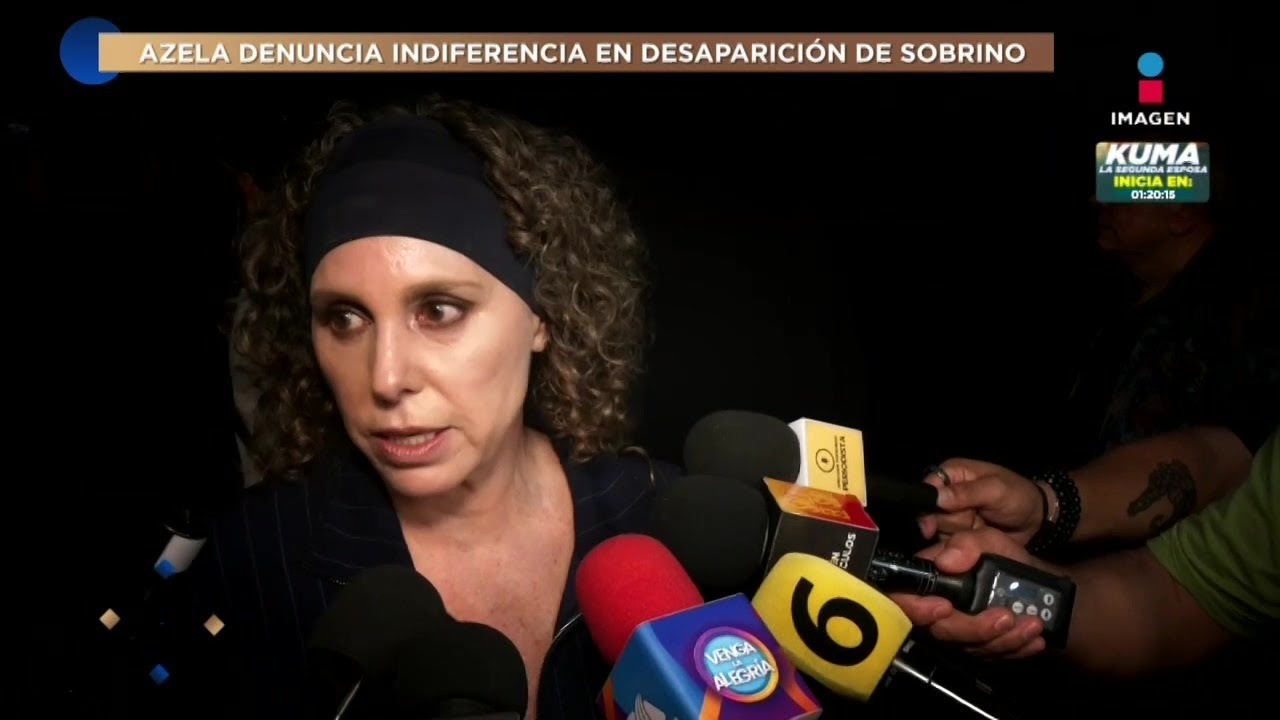 ¡Azela Robinson DENUNCIA indiferencia a la DESAPARICIÓN de su sobrino ...