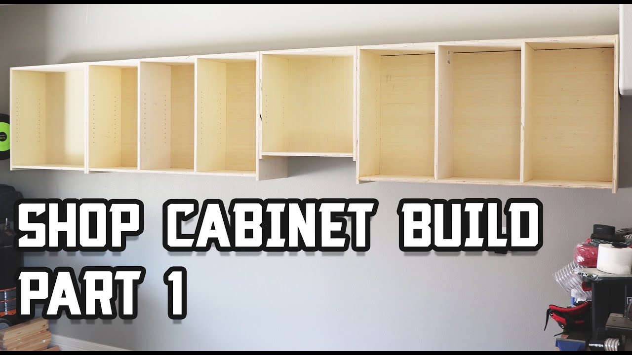 Watch me create cabinets with pocket holes