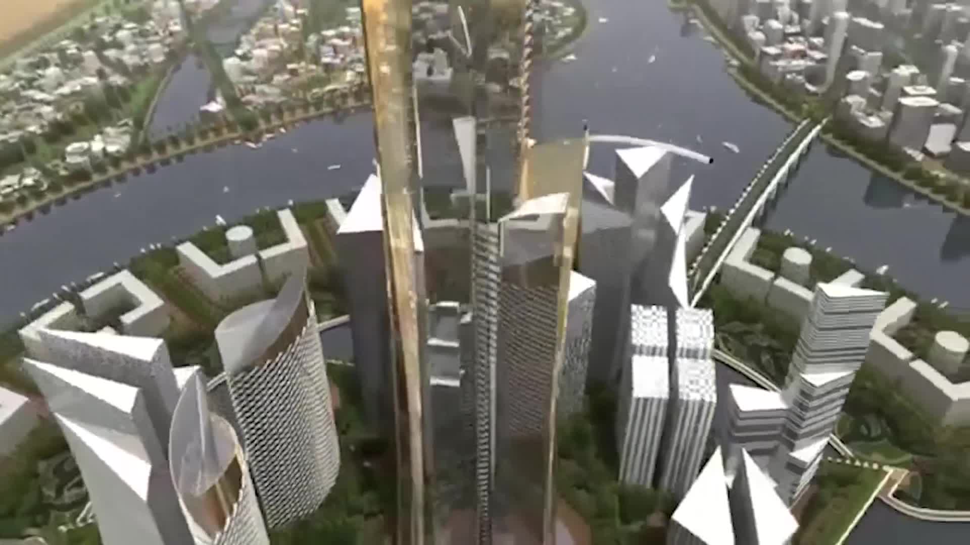 Future tallest skyscrapers compared by height