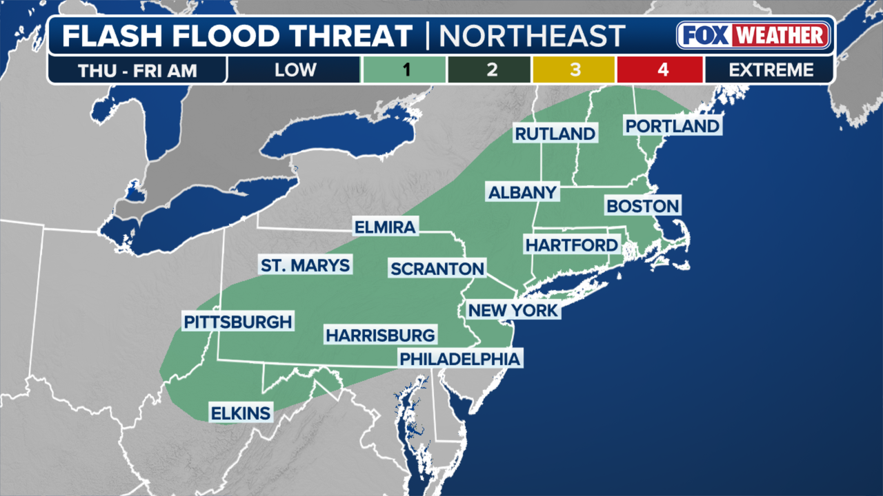 New York City weather: Storms Thursday night, more rain expected over ...