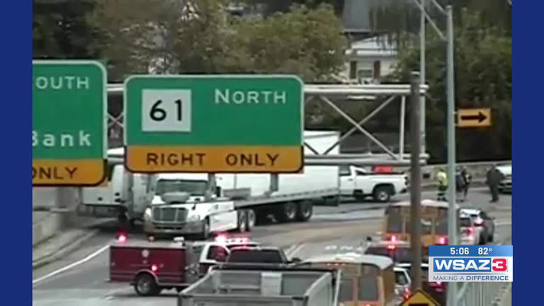 Fuel spill closes roadway