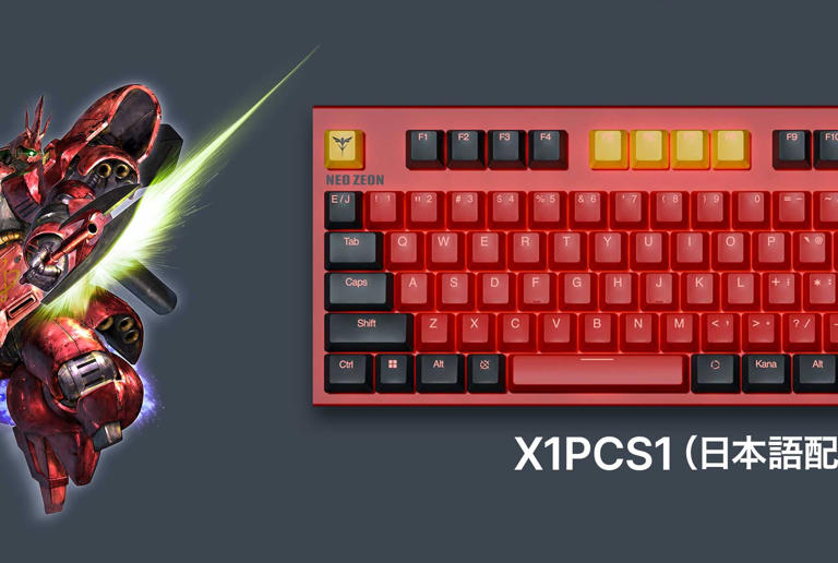 Hell yeah, I want a Gundam keyboard with Topre switches