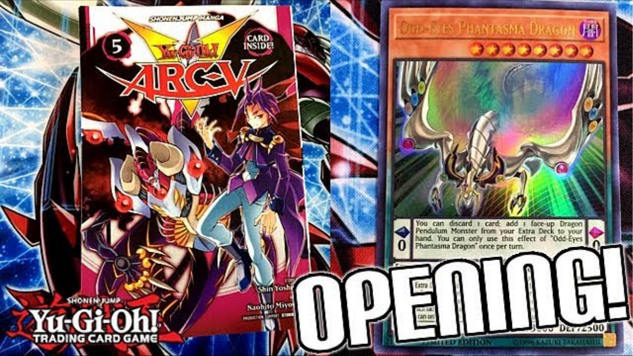 ARC-V Vol 5 Odd-Eyes Phantasma Dragon Promo Surprise – Yu-Gi-Oh!