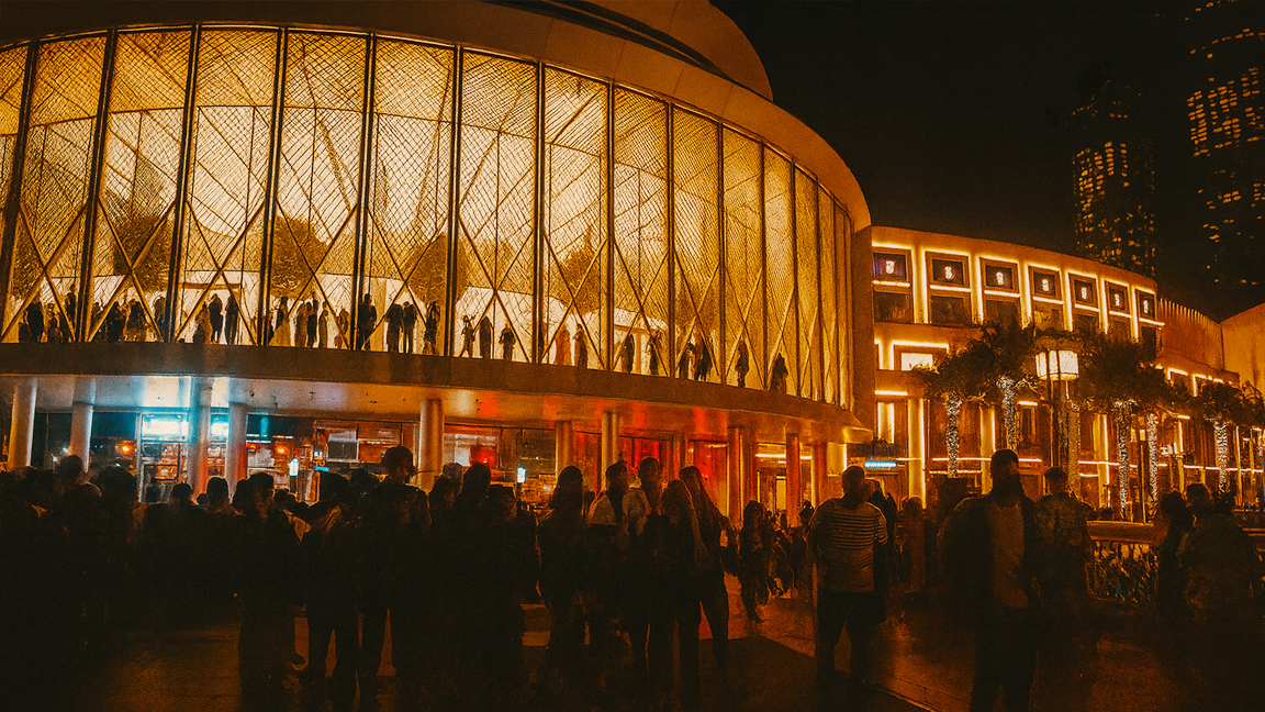 Dubai Mall Night Walk – United Arab Emirates (4K)
