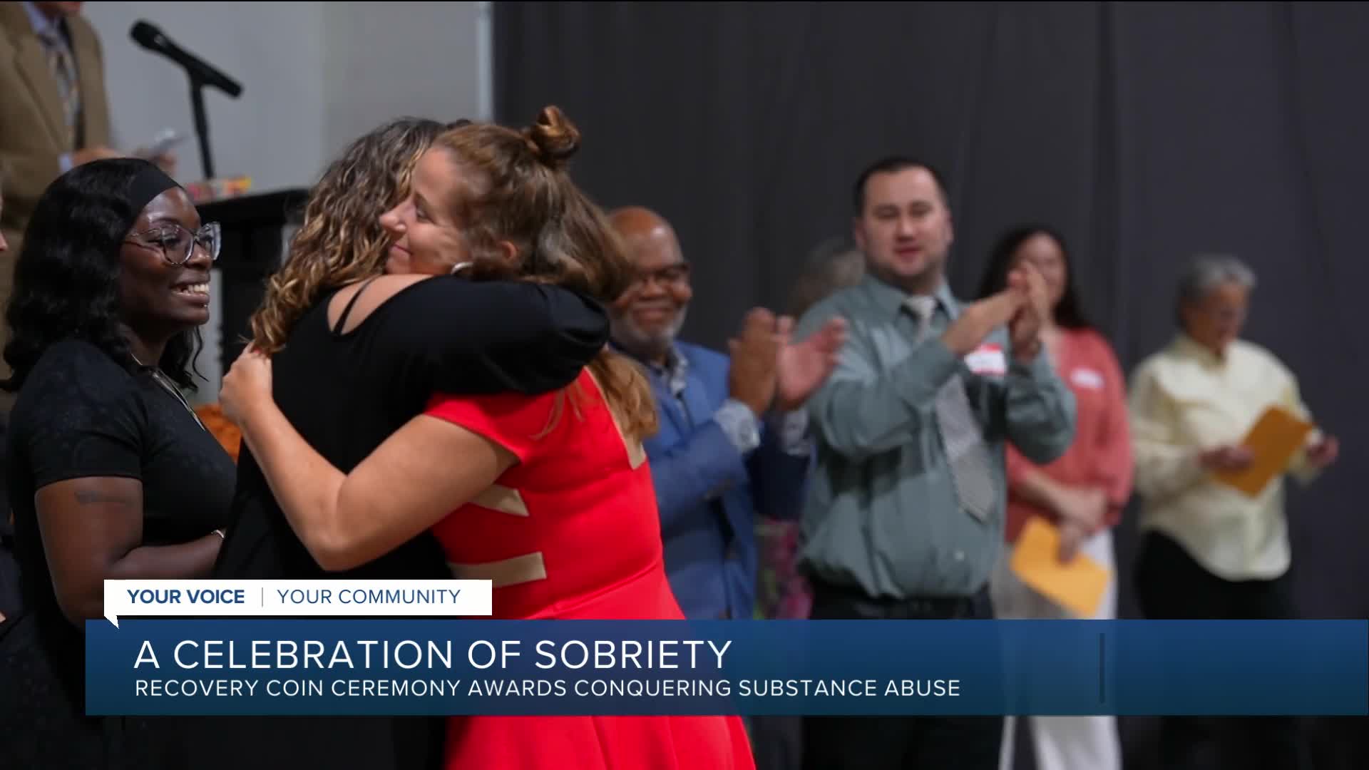 35 people celebrate addiction recovery at CARITAS coin ceremony