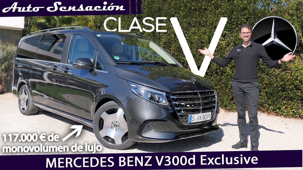 Prueba del Mercedes-Benz V300d Exclusive: Lujo y Espacio en Formato Van