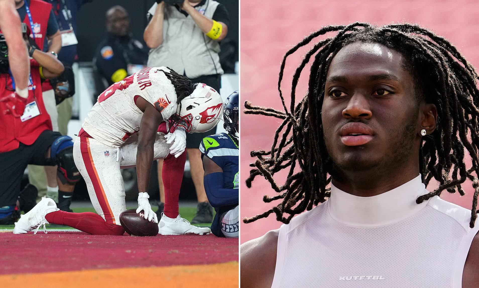 Marvin Harrison Jr fights back tears after finally ending nightmare ...
