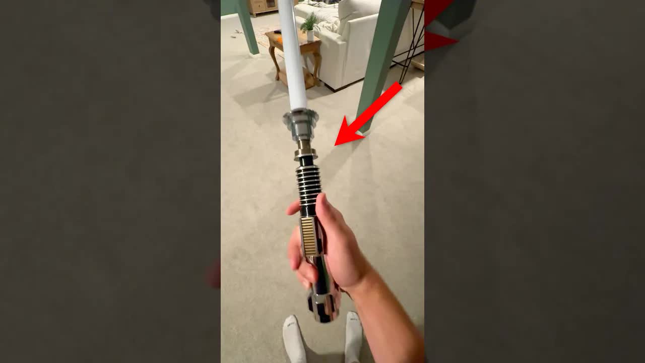 The World’s MOST REALISTIC Luke Skywalker Lightsaber #nsabers #starwars