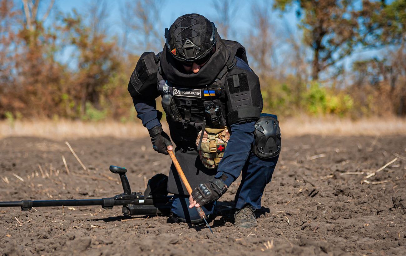 Kherson demining update, latest progress revealed