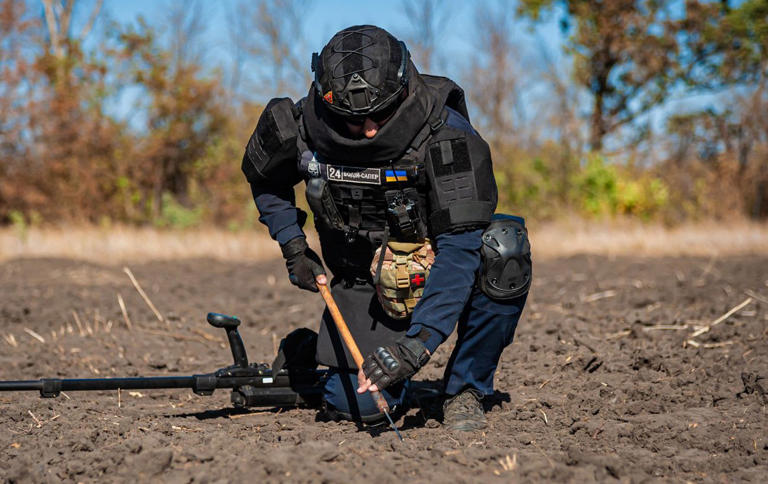 Kherson demining update, latest progress revealed
