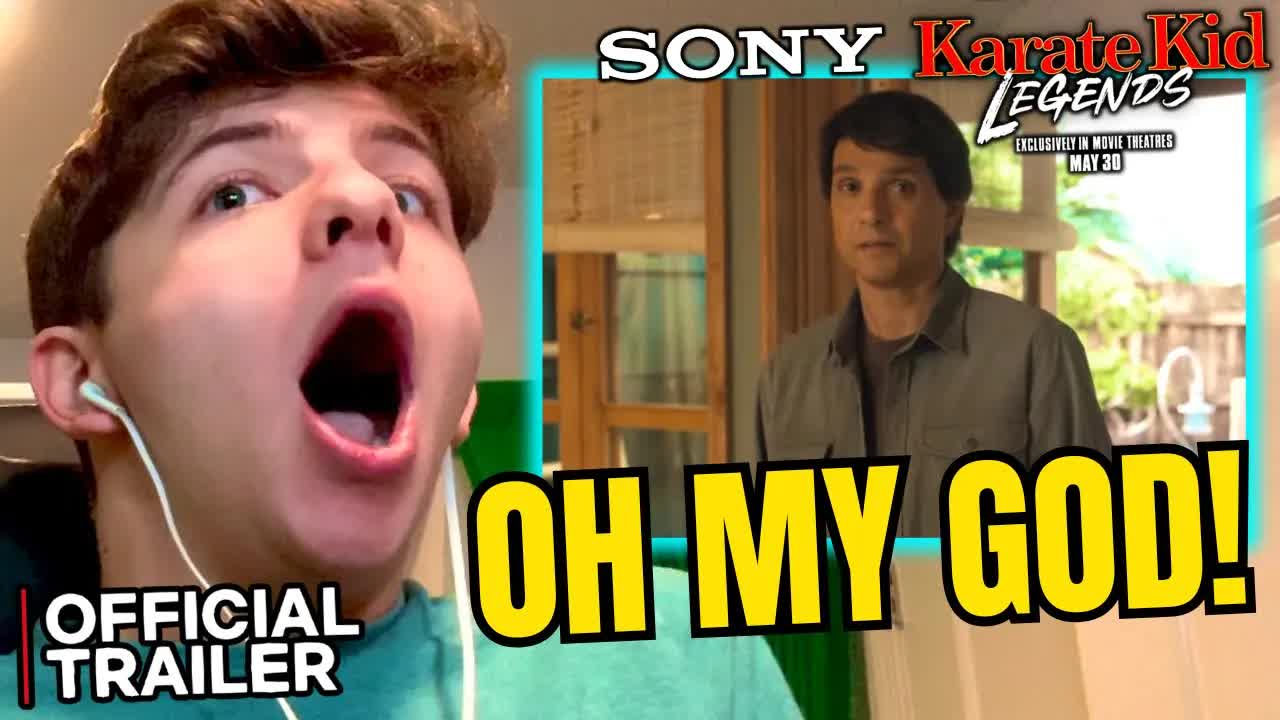 Karate Kid: Legends - official trailer (reaction)
