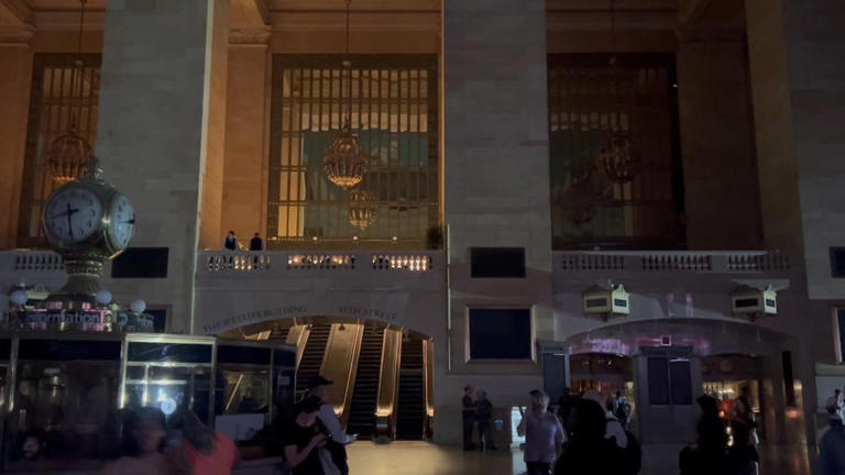 Videos show apparent power outage at NYC's Grand Central Station