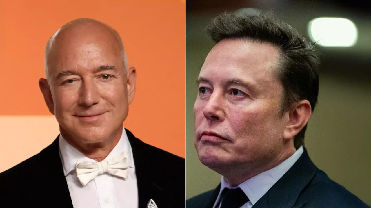 Elon Musk vs Jeff Bezos: Which billionaire businessman has a more ...