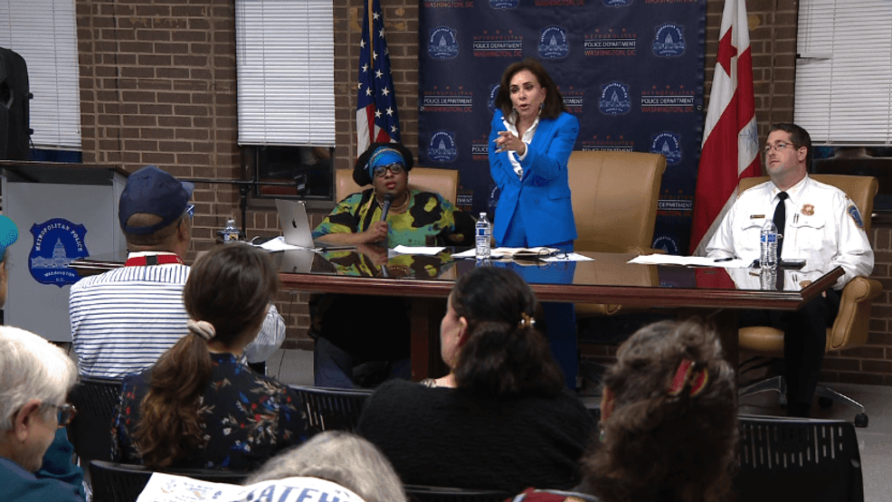 Emotions boil over at times in Northwest DC community meeting with MPD ...