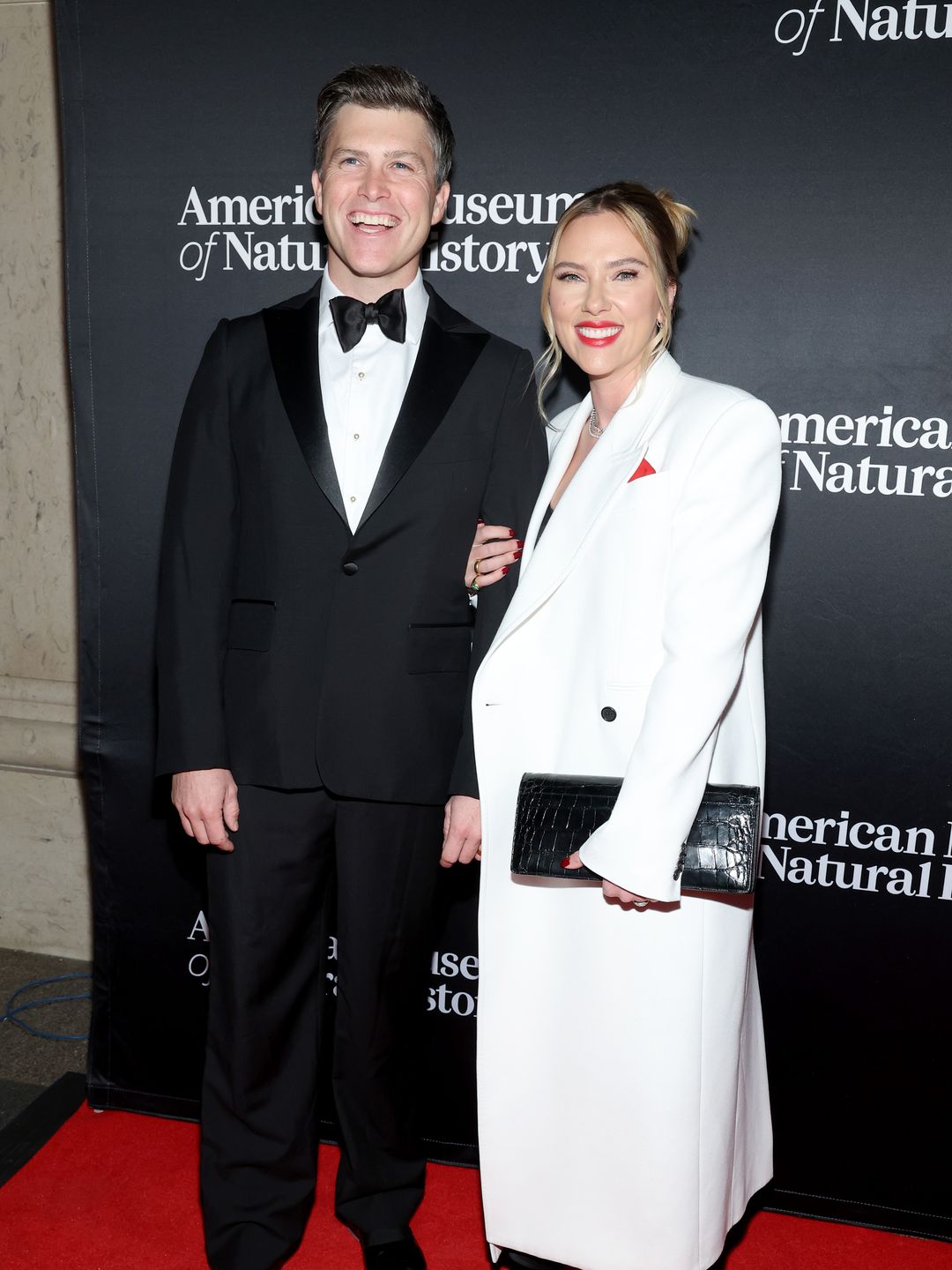 Exclusive: Colin Jost cheekily reveals he 'really upset' Scarlett ...