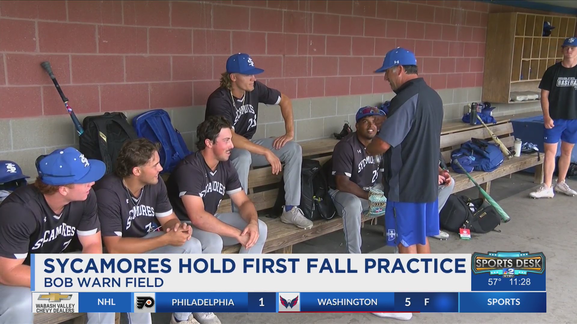 Sycamores Hold First Fall Practice