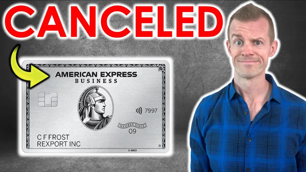 I canceled my Amex Business Platinum card
