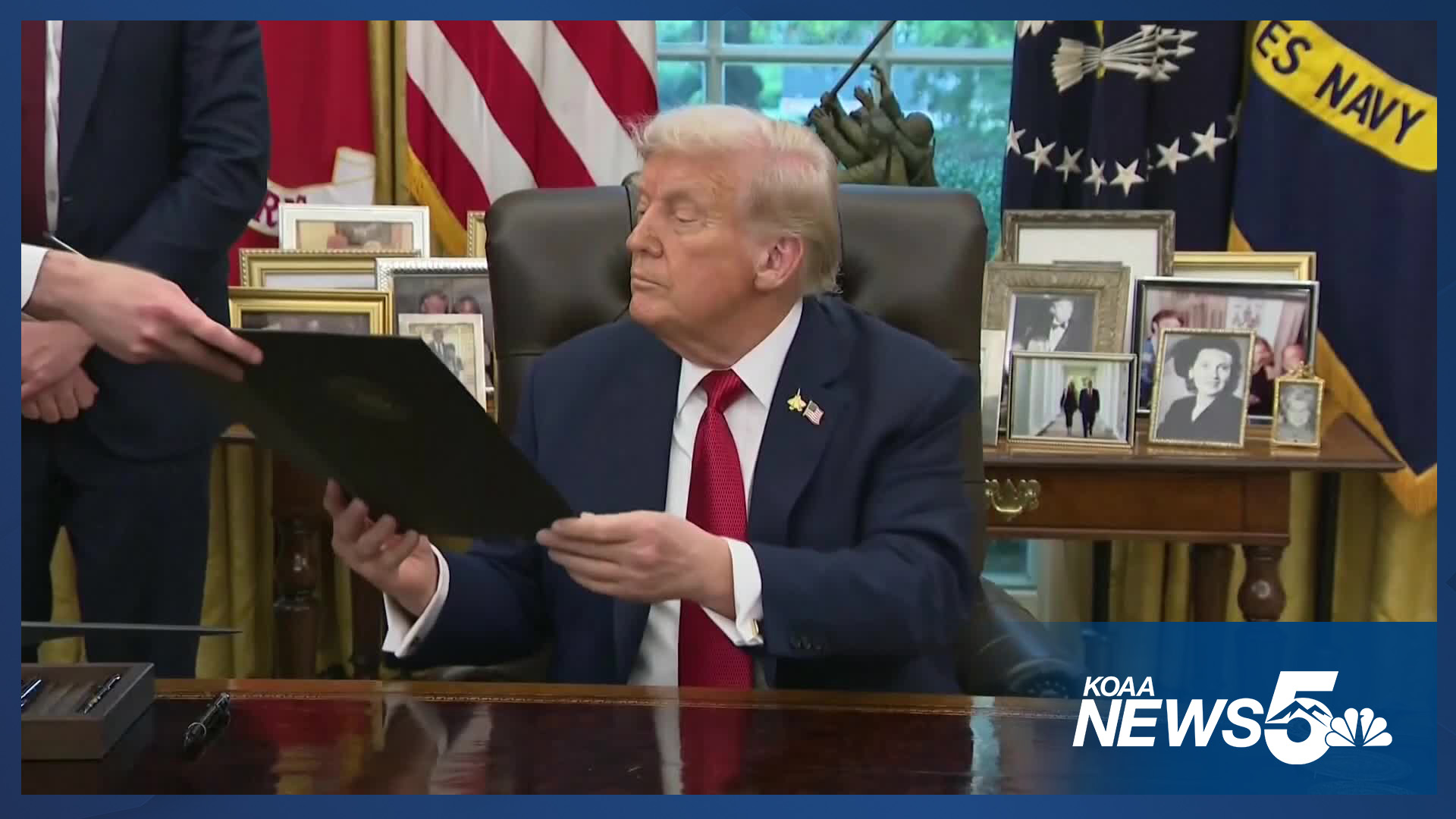 President Trump signs executive order, could transfer majority ...