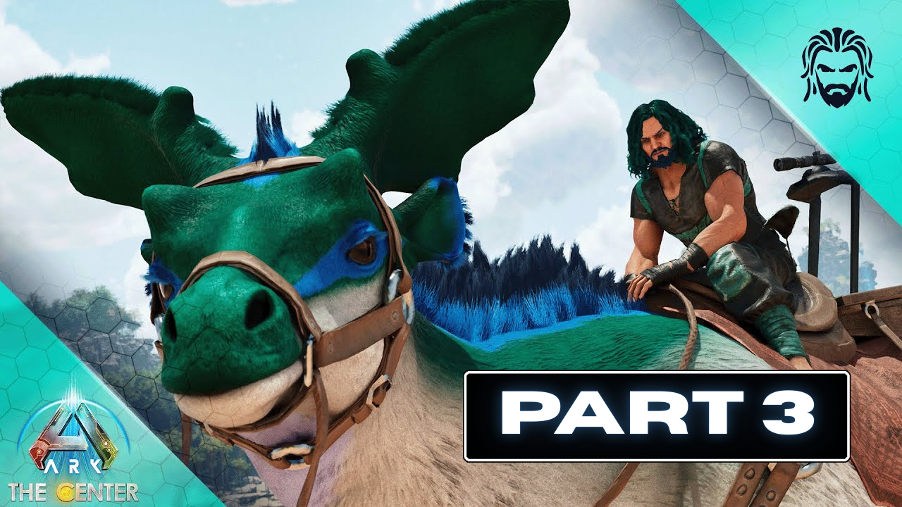 ARK The Center [E40] Part 3 | Super Spyglass Find: Sivatherium!