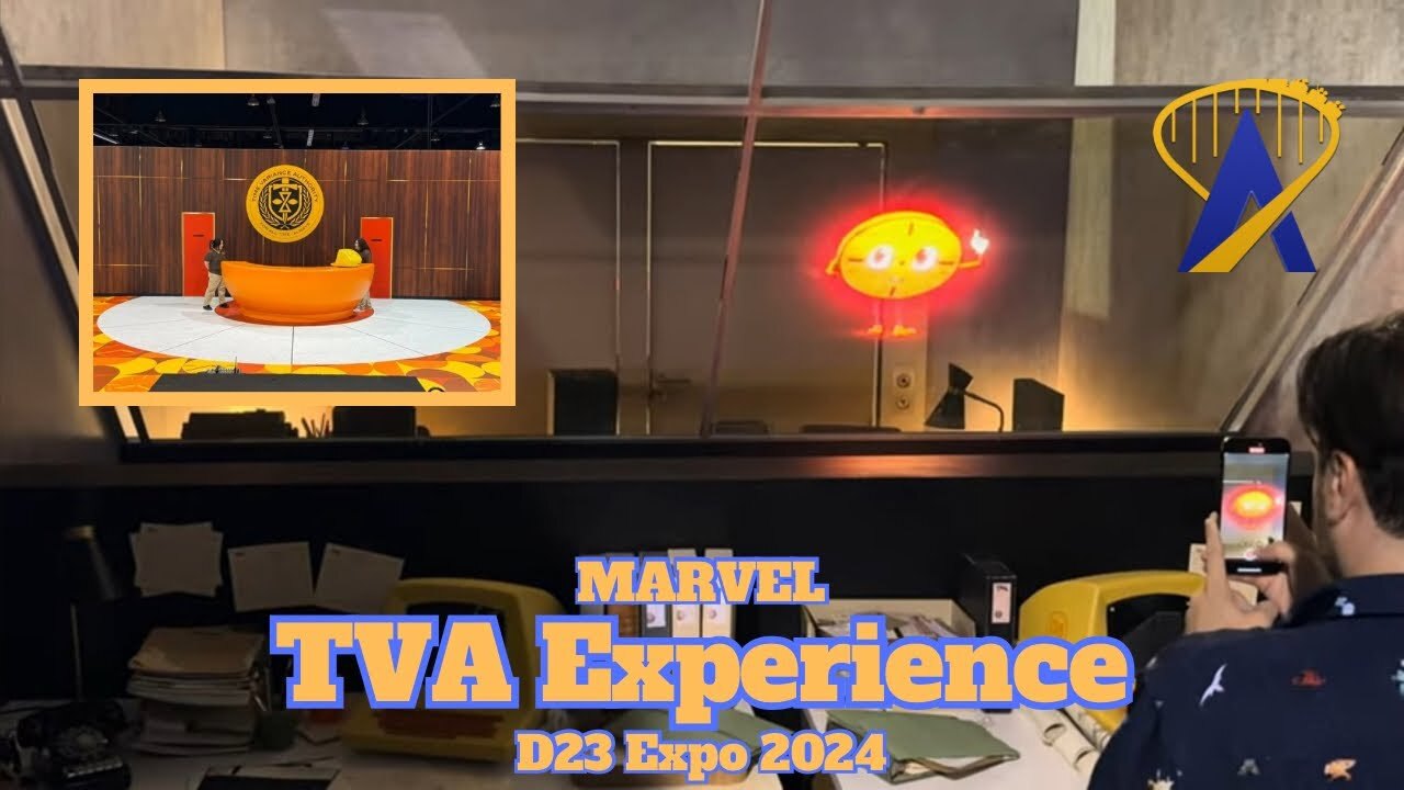 Full Marvel TVA Walkthrough Experience at Disney D23