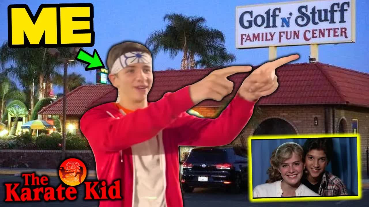 I visited Golf N' Stuff from The Karate Kid!