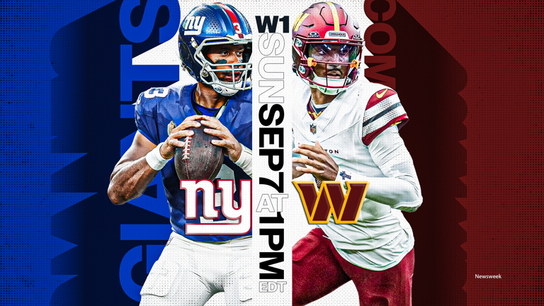 How to Watch Giants vs Commanders for Free: Live Stream NFL Week 1, TV ...