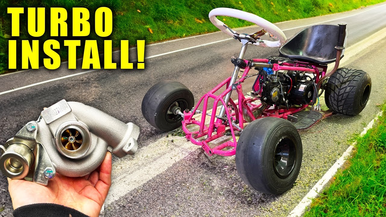 125cc Turbo Go Kart Build – Getting It Track Ready