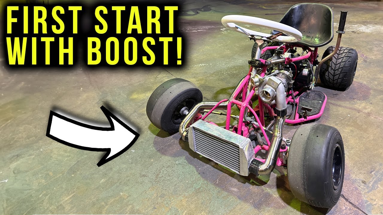 125cc Turbo Go Kart Build – Full Fuel Injection Setup