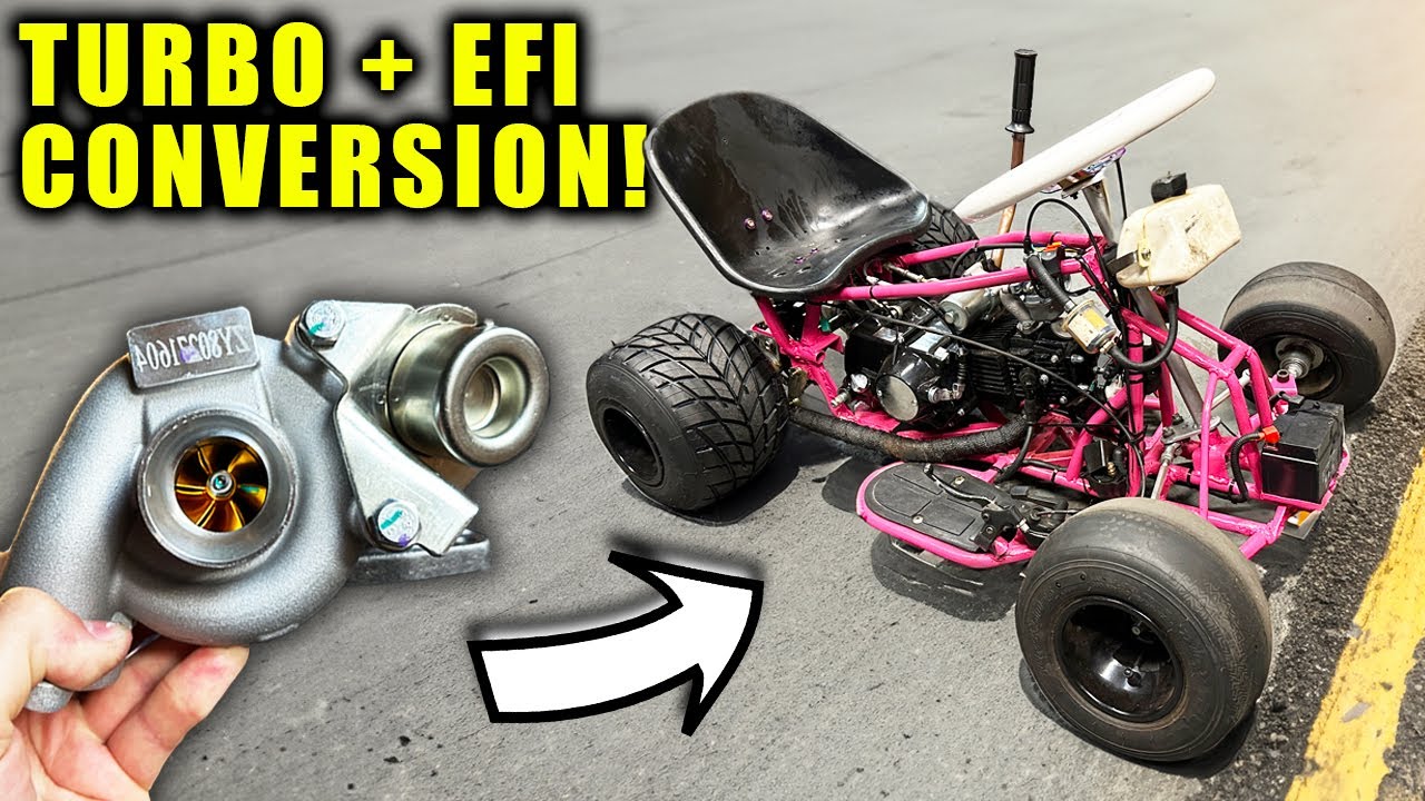 125cc Turbo Go Kart Build – First Ignition & Test Drive 2nd Part