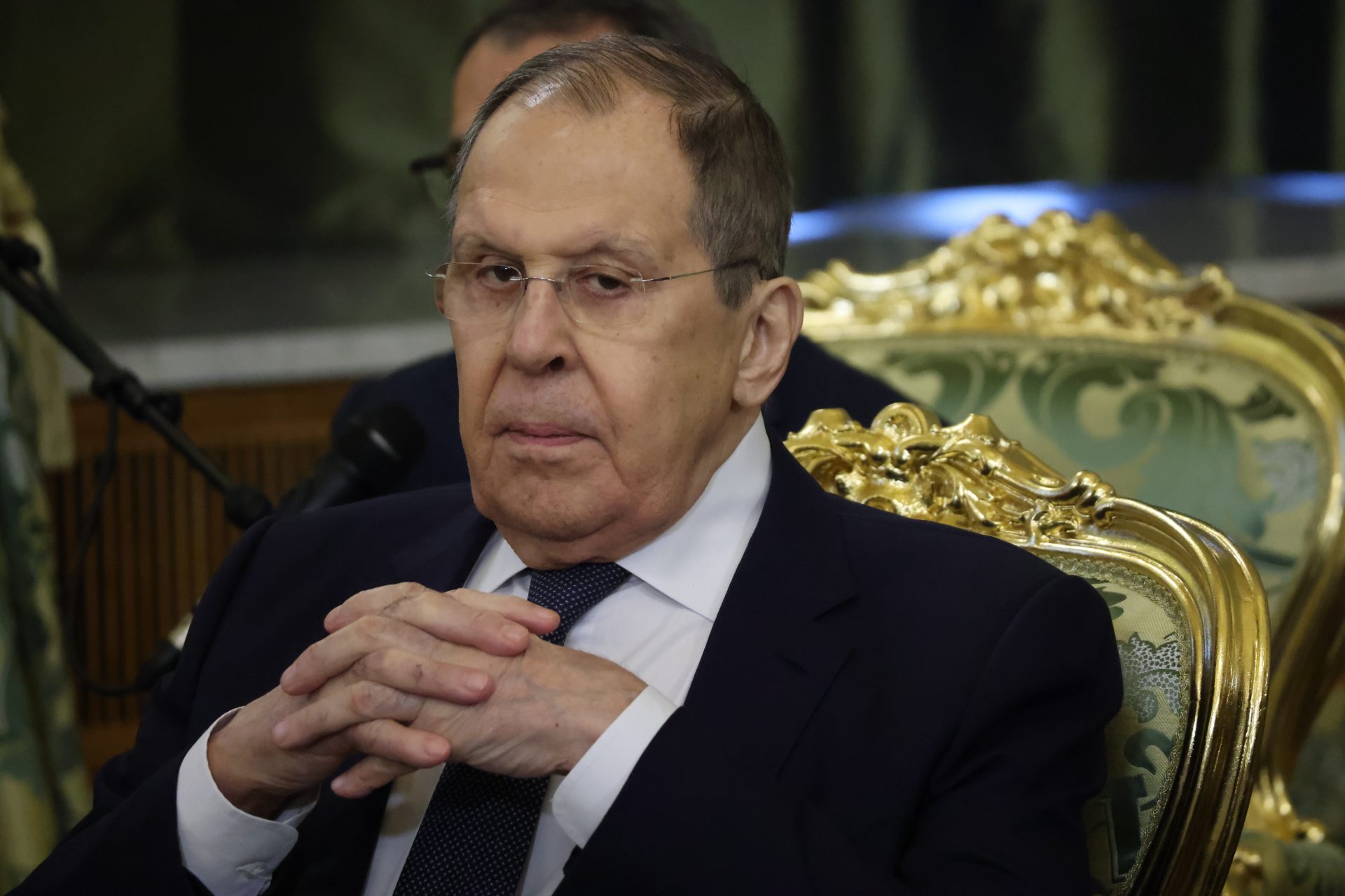 Sergey Lavrov blasted NATO over troops and seized Russian assets